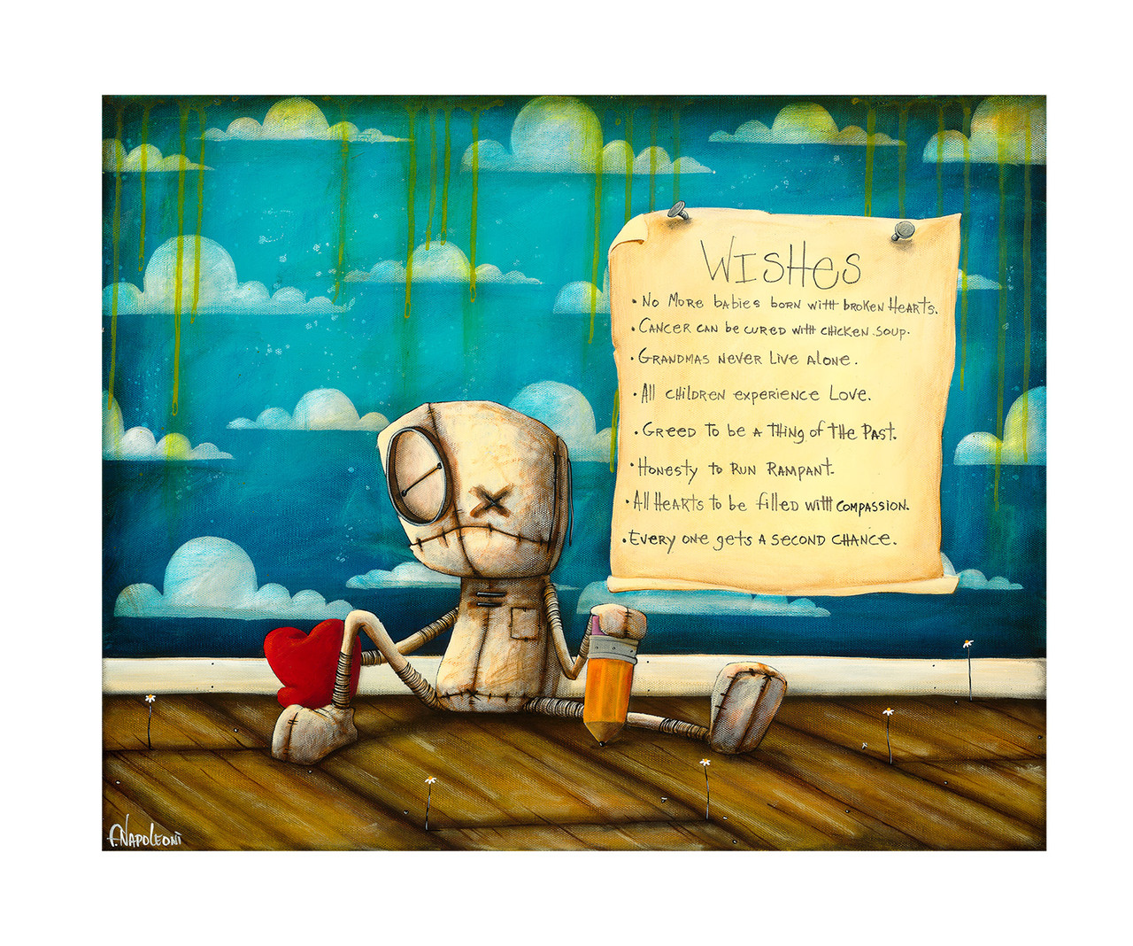 "The Wish List" - 10"x12" Open Edition