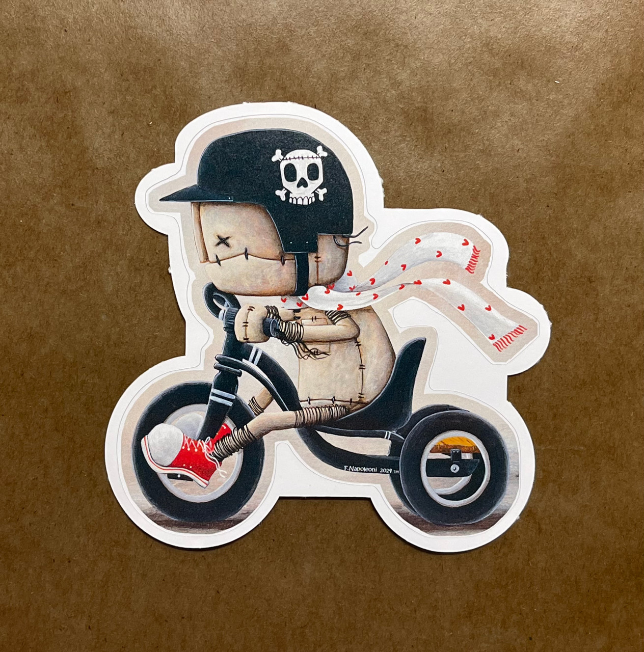 "Valiant" - Glossy Sticker