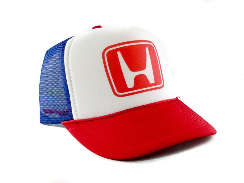 Honda Trucker Hat, Honda Hat, Honda, Trucker Hat, Mesh Hat, Snap Back Hat