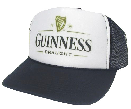 Guinness Beer Hat, Trucker Hat, Beer Hats, Brands Hats, Trucker Hats