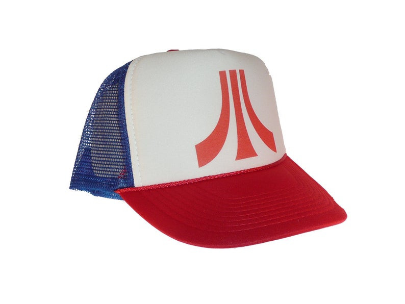 Atari Hat, Atari Trucker Hat, Atari, Trucker Hat, Mesh Hat, Snap Back Hat