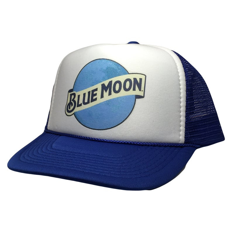 Blue Moon Beer Hat, Blue Moon Beer Trucker Hat, Blue Moon Beer, Beer ...