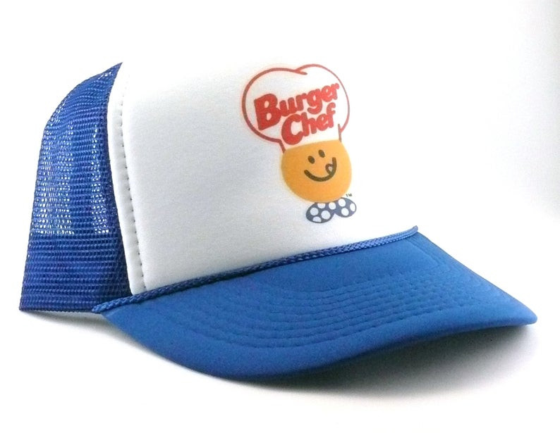 Burger Chef Hat, Burger Chef Trucker Hat, Burger Chef, Trucker hat ...