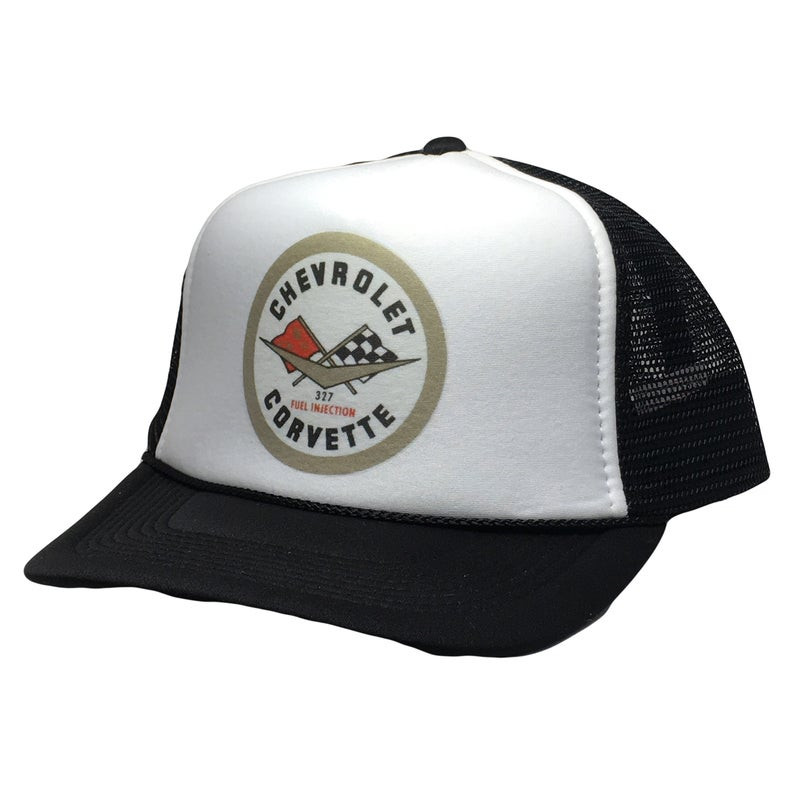 Chevrolet Corvette Trucker Hat, Chevrolet Corvette Hat, Chevrolet ...