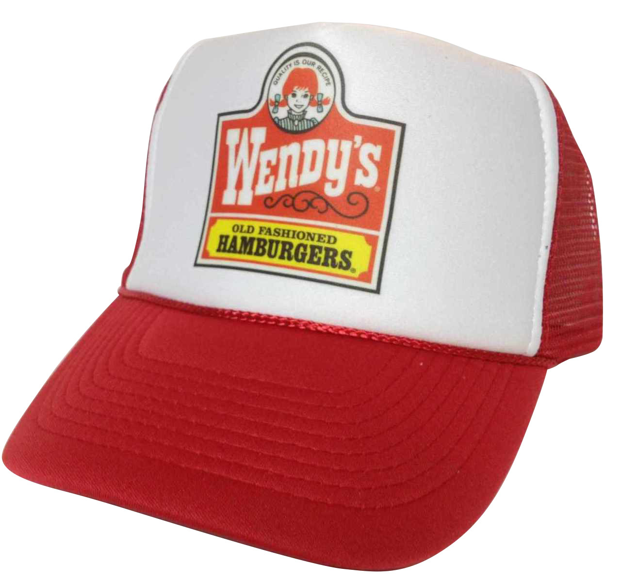 Wendy's, Wendy's Trucker Hat, Trucker Hat, Mesh Hat, Trucker Hats