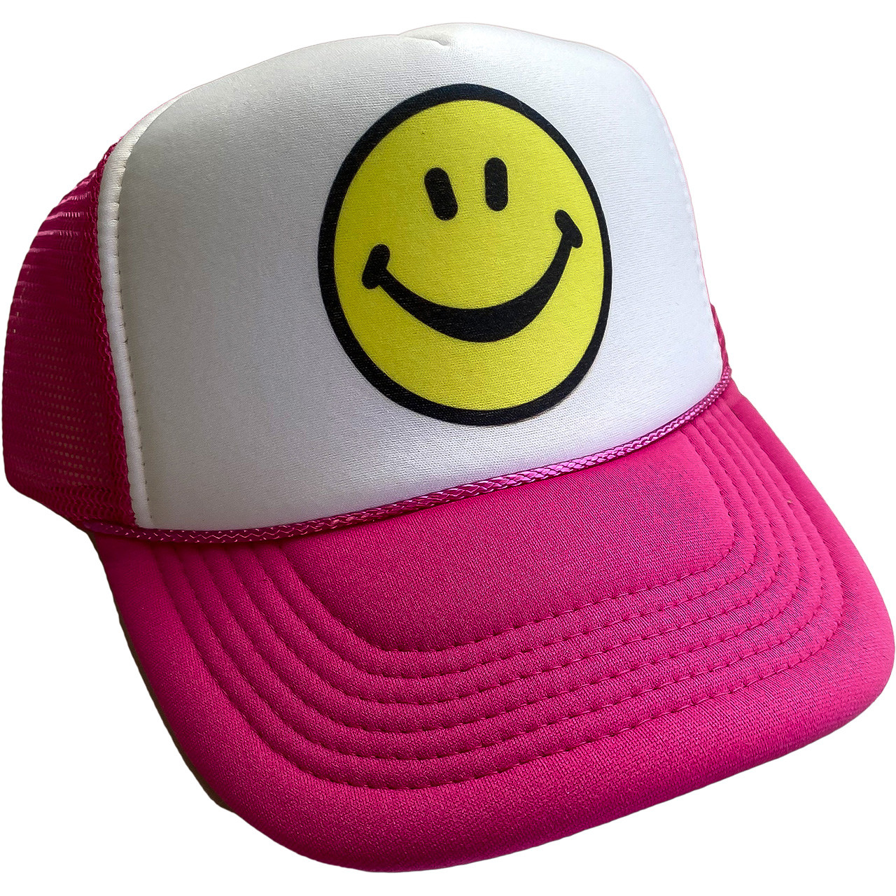 Smiley Face Hat, Smiley Face trucker hat, snapback hat, Smiley Face cap ...