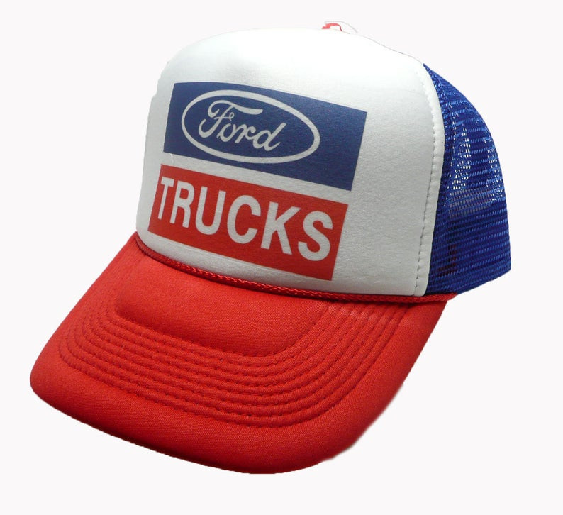 Ford Trucks Trucker Hat, Ford Trucks Hat, Ford Trucks, Ford Hat, Mesh ...