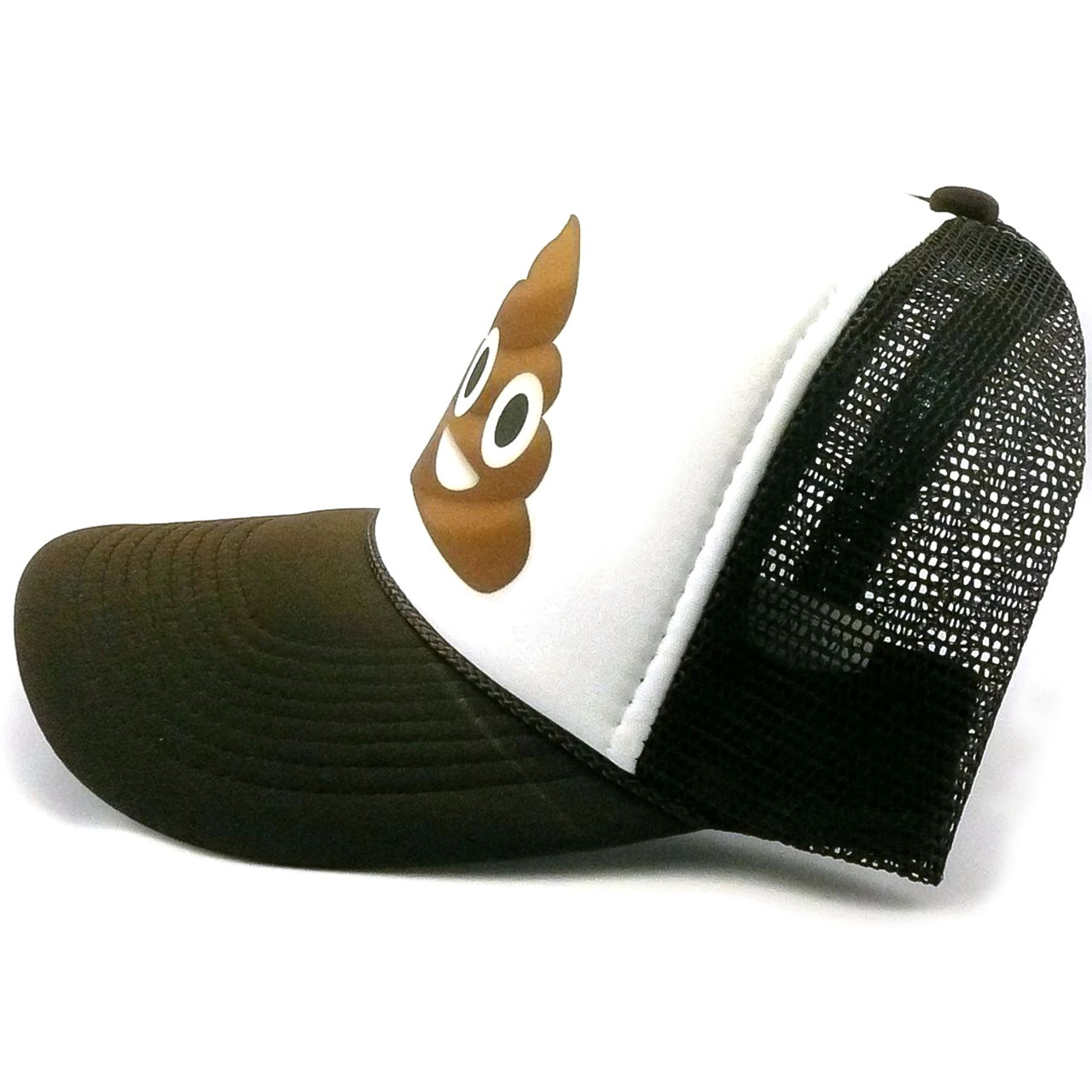 Poop Emoji Hat Trucker hat mesh hat Snapback Adjustable Poop Emoji cap