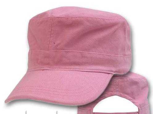 Pink Military Cap, Fatigue Hat, Cadet Hats, Girl Trucker Hats