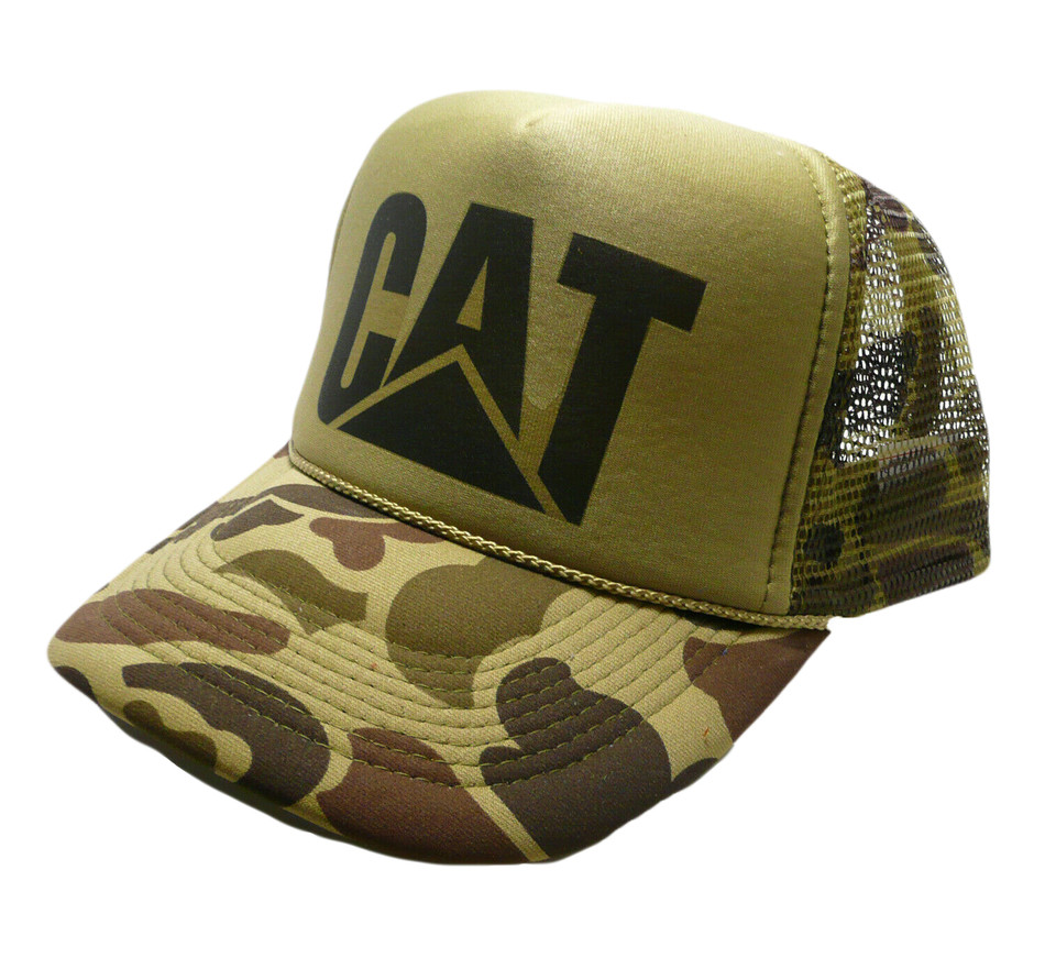 Cat Tractors Hat, Cat Tractors Hunting hat, Tractors Cap, Trucker Hat ...