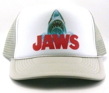 Jaws Trucker Hat, Jaws Hat, Jaws, Trucker Hat, Mesh Hat, Snap Back Hat