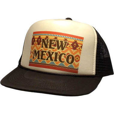 New Mexico Hat Trucker hat mesh hat Snapback Hat Adjustable Mexico cap