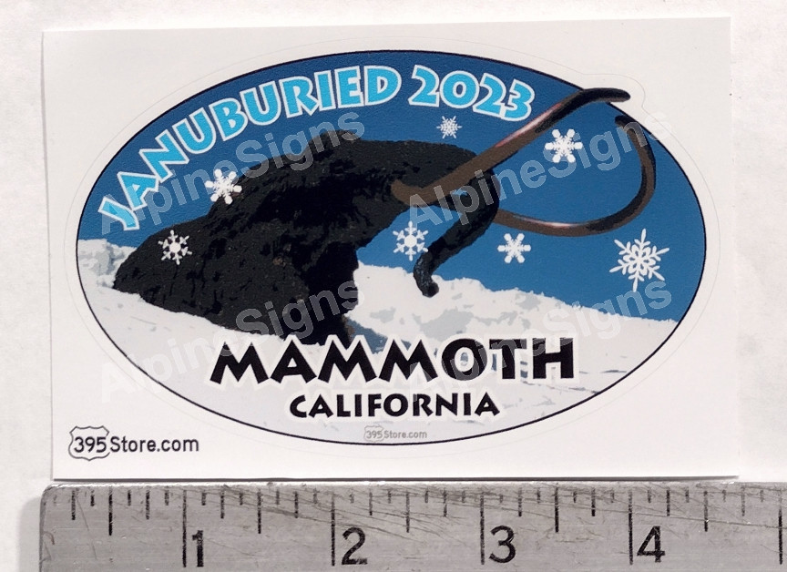 Januburied 2023 Sticker - Mammoth