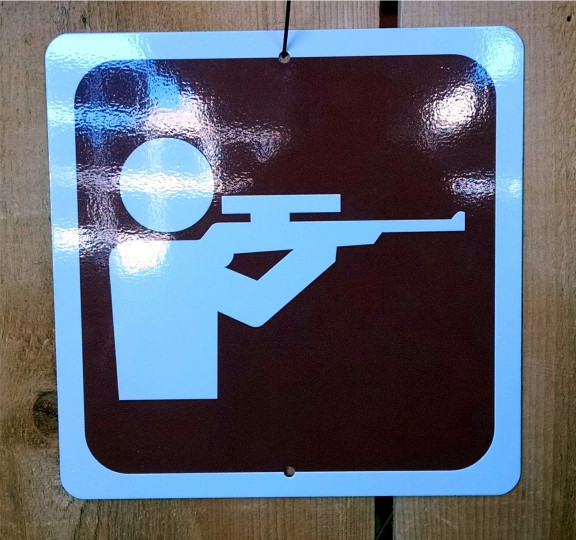 Hunting Recreation Symbol Sign - 395 Store