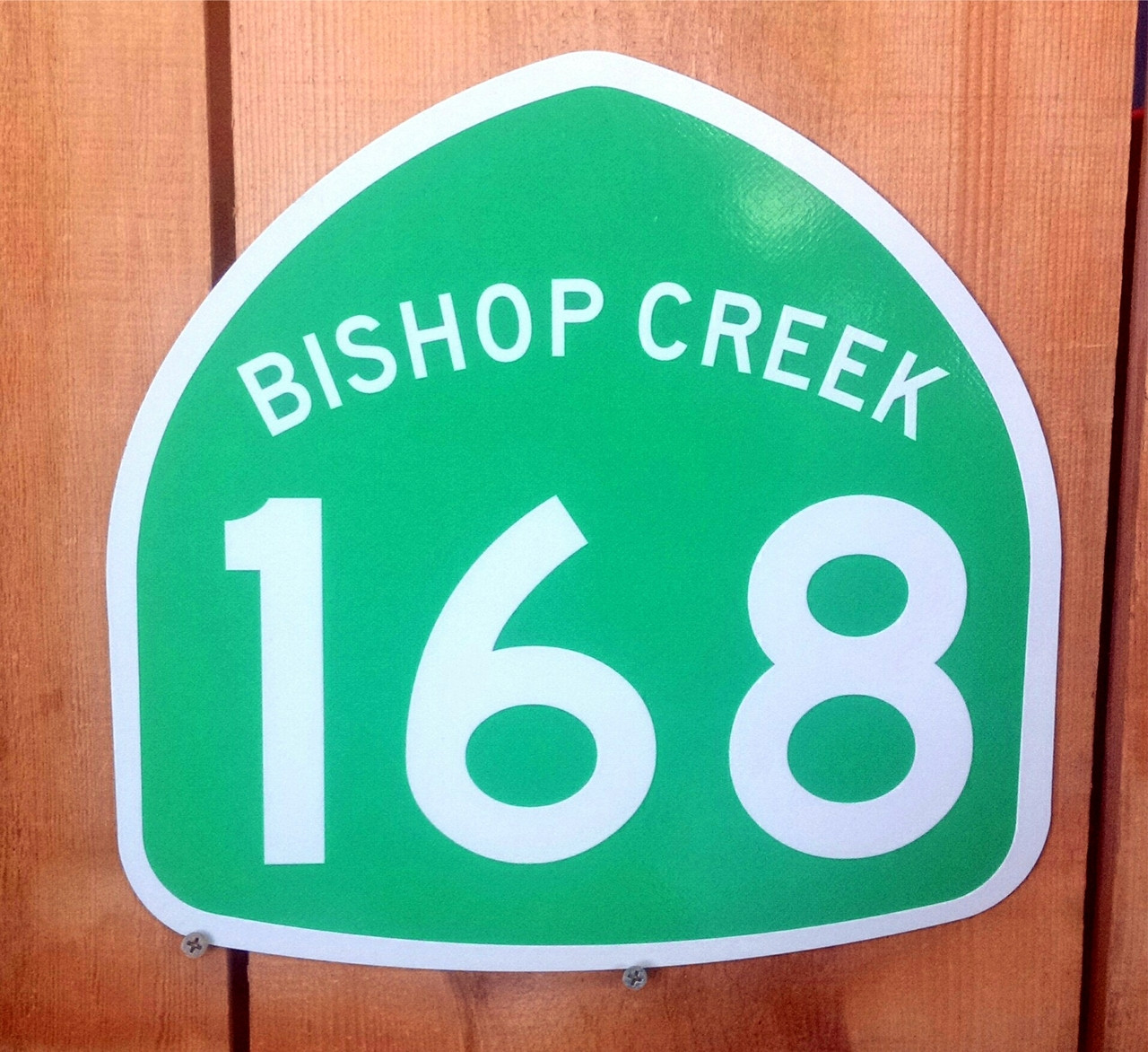 Highway 168 Bishop Creek Sign - 395 Store