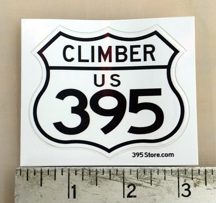 395 Climber Sticker - 395 Store