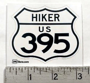 Hiker 395 Sticker - 395 Store