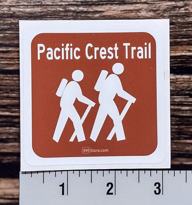 Pacific Crest Trail PCT Hikers Sticker - 395 Store
