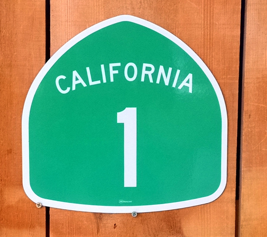 California Pacific Coast Highway 1 Sign PCH - 395 Store