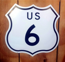 Highway Route 6 Sign - 395 Store