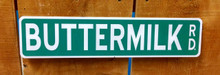 Buttermilk Rd. Road Sign - 395 Store
