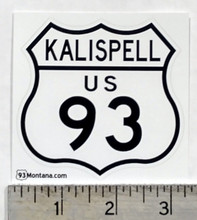 Montana Route 93 Sticker