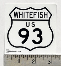 Montana Route 93 Sticker