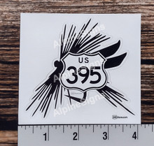 395 Fly Fishing - Eastern Sierra Sticker - 395 Store