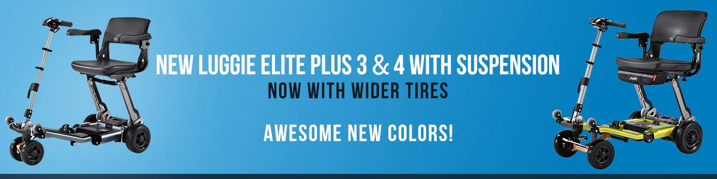 Folding Scooter, Travel Mobility Scooter - Luggie Scooter