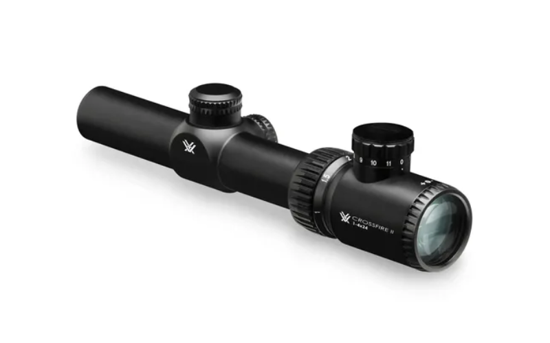 VORTEX Crossfire II 1-4x24mm Rifle Scope 30 mm Tube SFP V-Brite Reticle ...