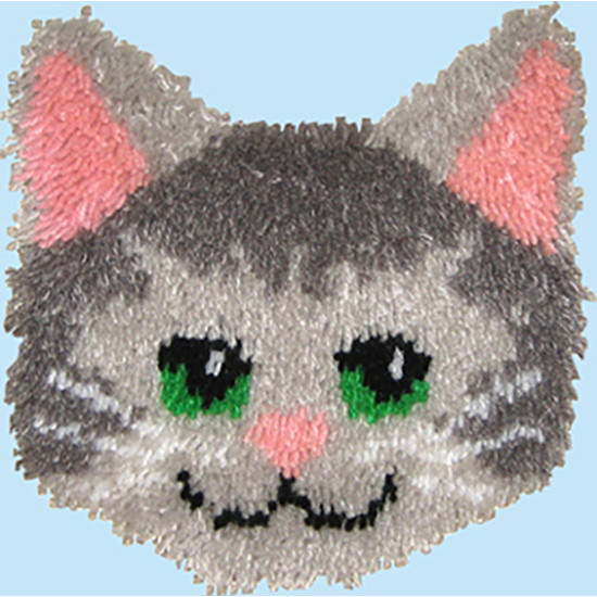 Cupcake Huggables Latch Hook Pillow Kit