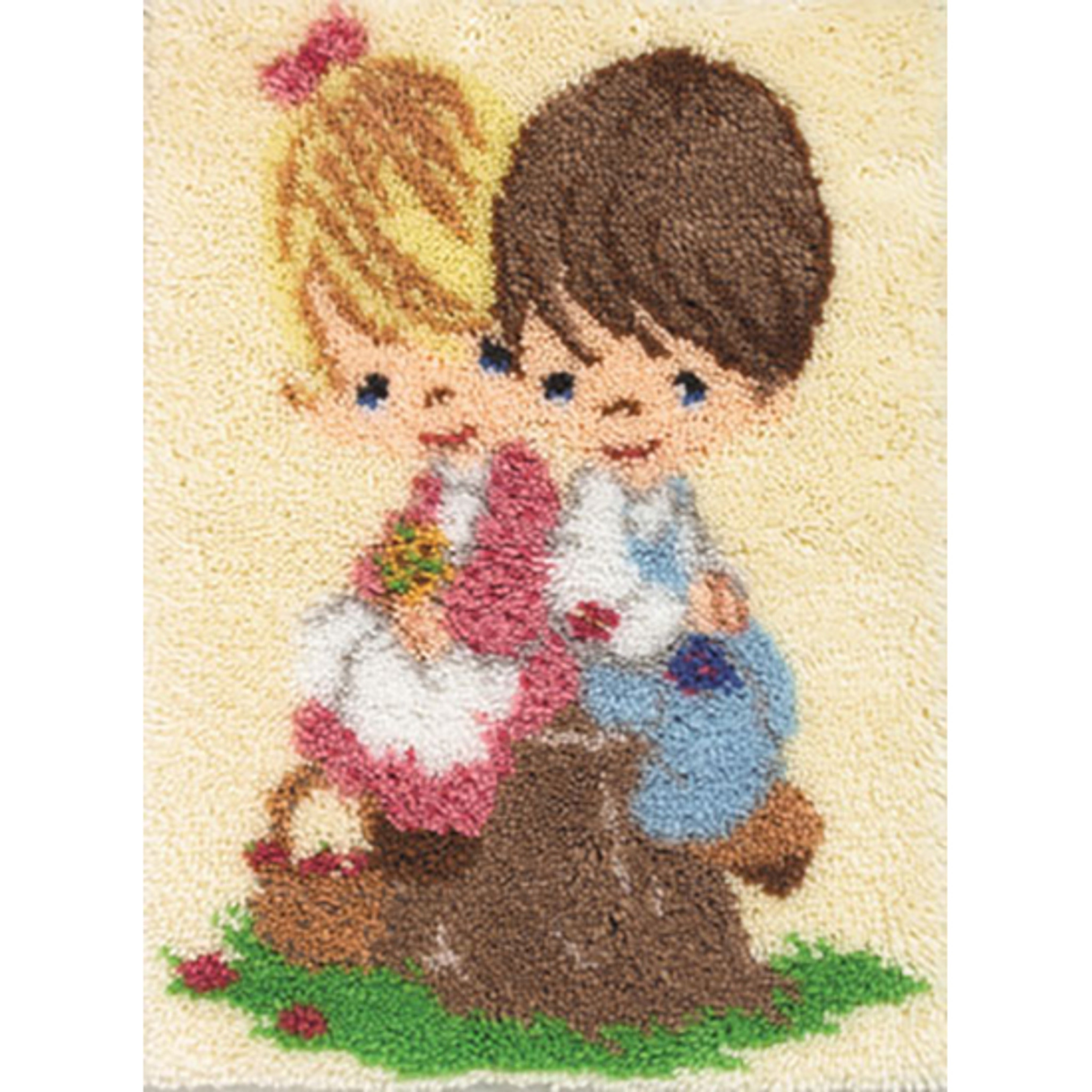 Love One Another Latch Hook Rug Kit Love One Another Latch Hook Rug Kit