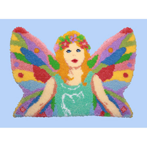 Pastel Fairy Latch Hook Rug Kit