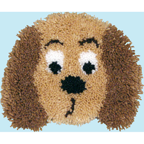 Puppy Huggables?Ö Latch Hook Pillow Kit