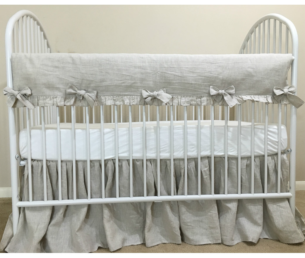 Superior Custom Linens Crib Rail Guard | Handcrafted by Superior Custom ...