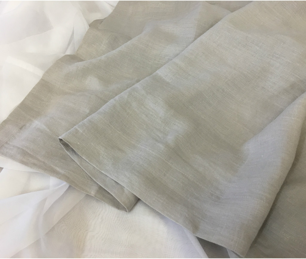 Stone Grey Linen Curtains | Handcrafted by SuperiorCustomLinens.com