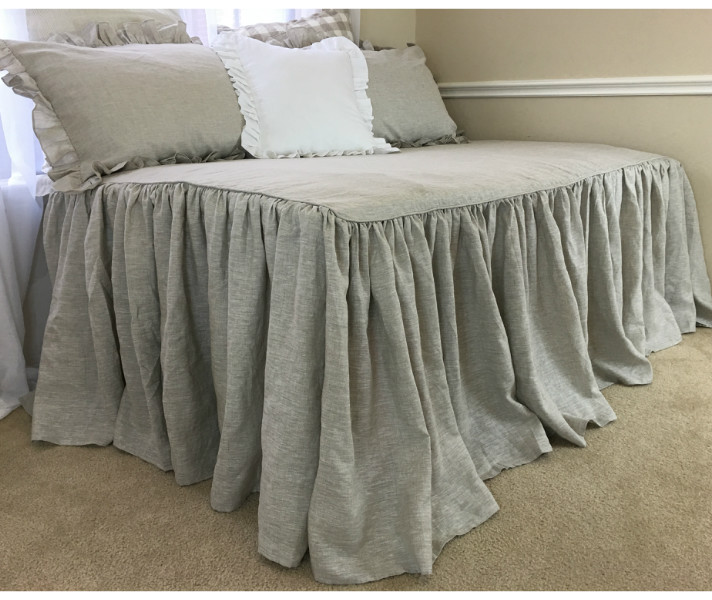Daybed cover –White, Grey, Cream, Pink, Blue, Stripe, Chevron, 40 ...