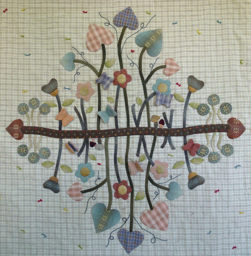 Secret Garden Applique Pattern