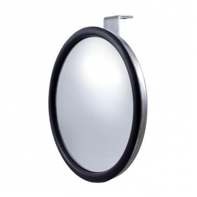 Stainless Steel 7 1/2" Convex Mirror - Offset Stud - LF Truck Centre Ltd.
