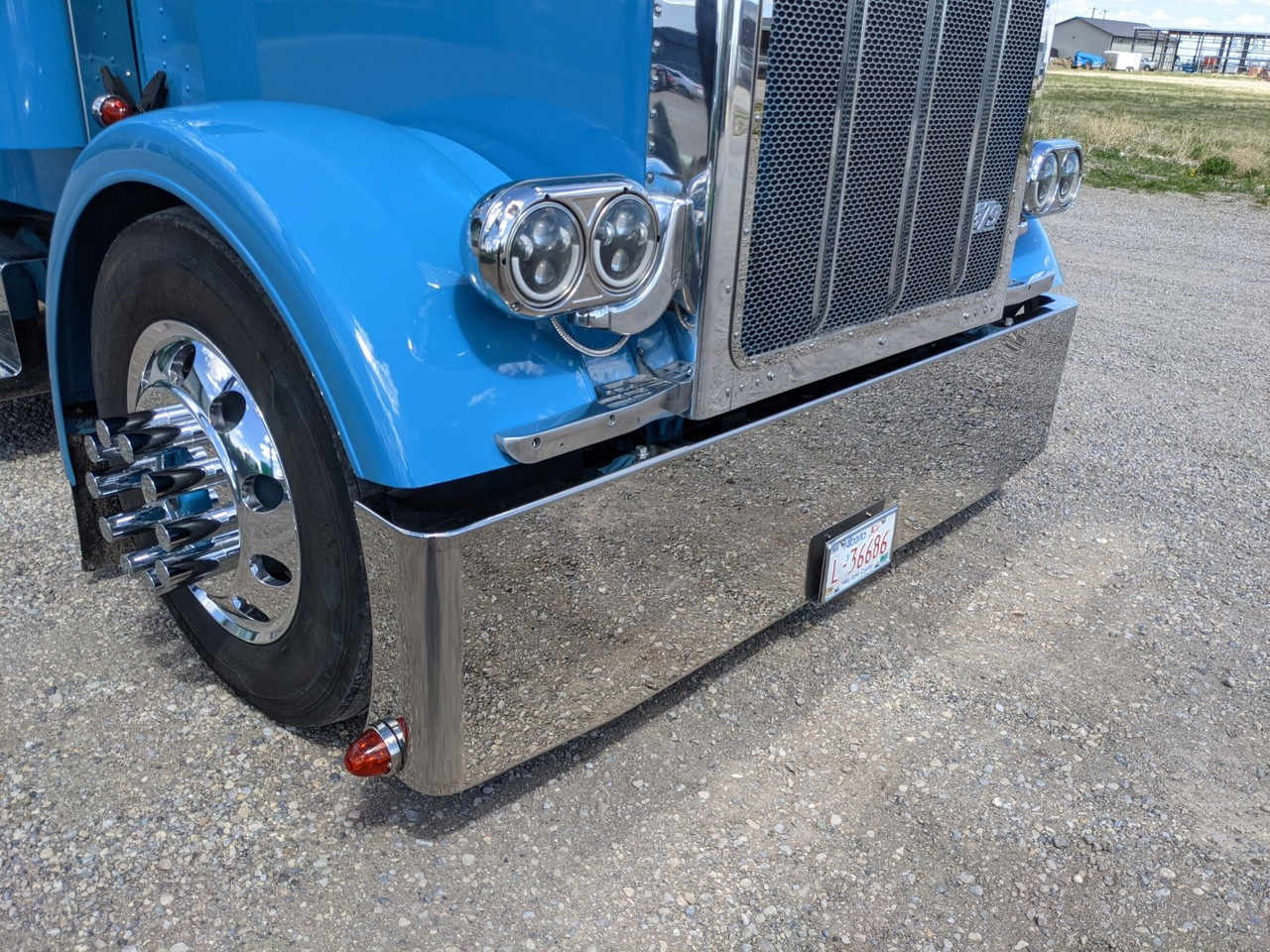 SS Undermount License Plate Mount - LF Truck Centre Ltd.