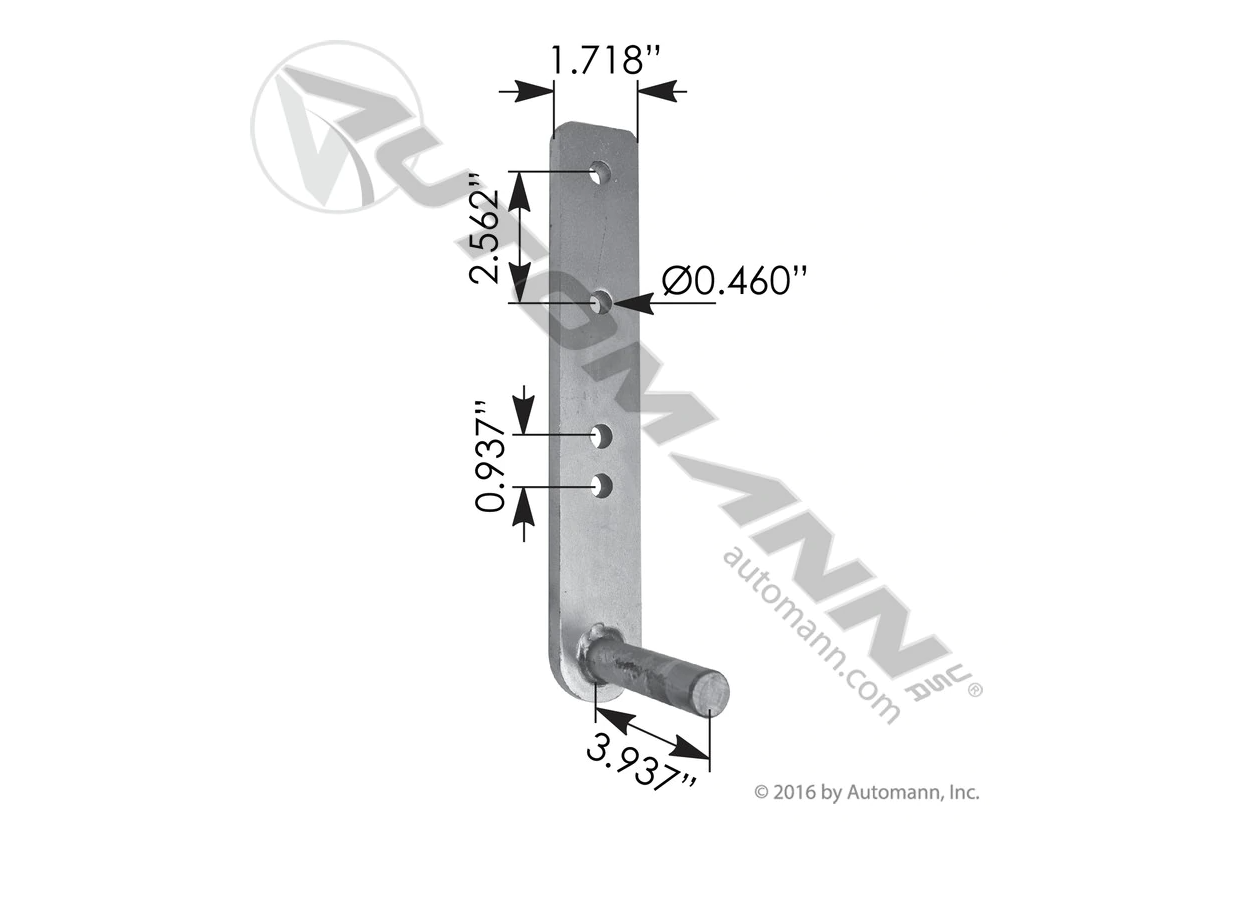Hood Hinge Pin Kenworth T800 - LF Truck Centre Ltd.