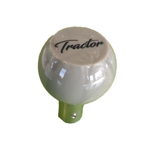 Pearl Gray "TRACTOR" FlatTop Brake Knob - LF Truck Centre Ltd.