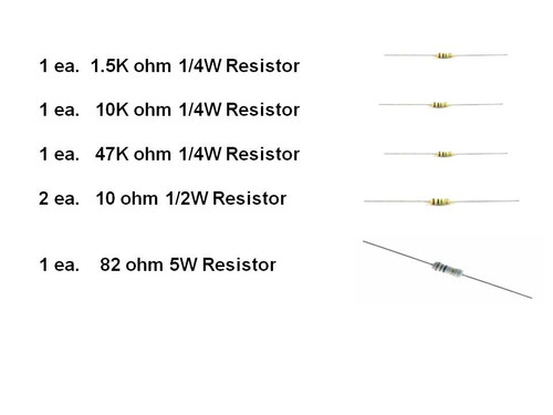 EB63 RESISTOR SET