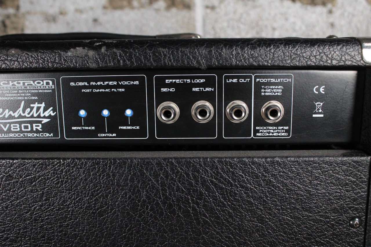 Rocktron Vendetta V80R Guitar Combo Amp (Used)
