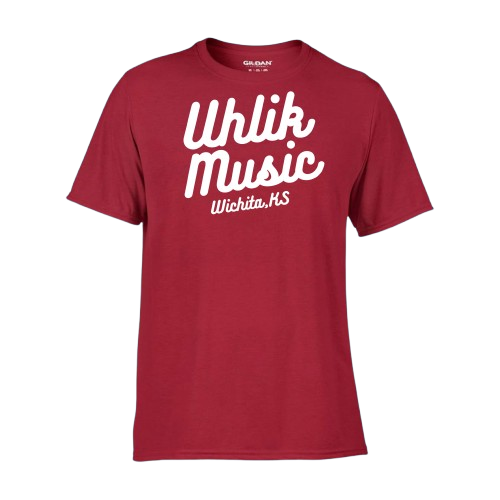 Uhlik Music Cursive Logo T-Shirt Red
