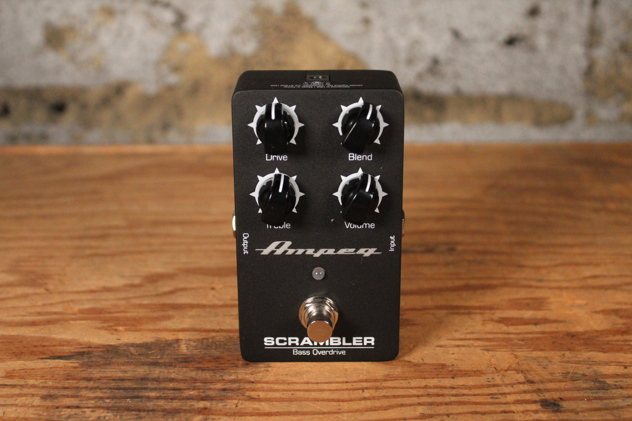 Ampeg Scrambler Bass Overdrive w/ Box (Used)
