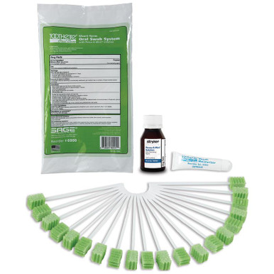 Sage Toothette Oral Swab System with Perox-A-Mint | Stryker Home Care