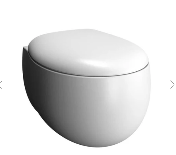 Vitra MEMORIA SOFTCLOSE SEAT MATT WHITE 106-001-009