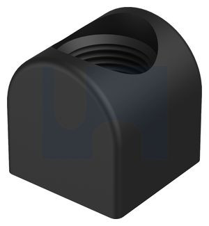 GRADE 8 TRACK SQUARE ROUND FACE NUT UNF - Cost Less Bolts