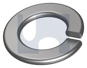 ZINC STANDARD SPRING WASHER METRIC - Cost Less Bolts